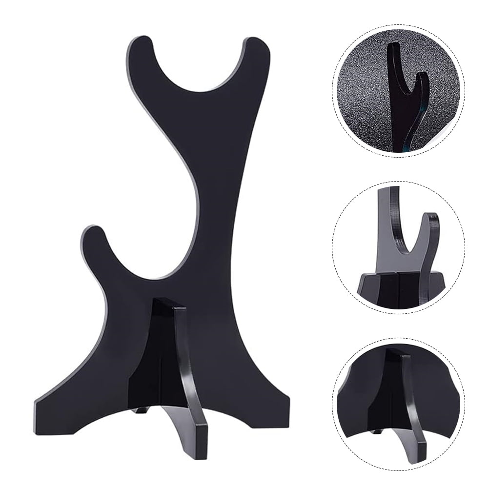 Worgeous 2Pcs Acrylic Sword Display Stand with 2-tier Design for ...