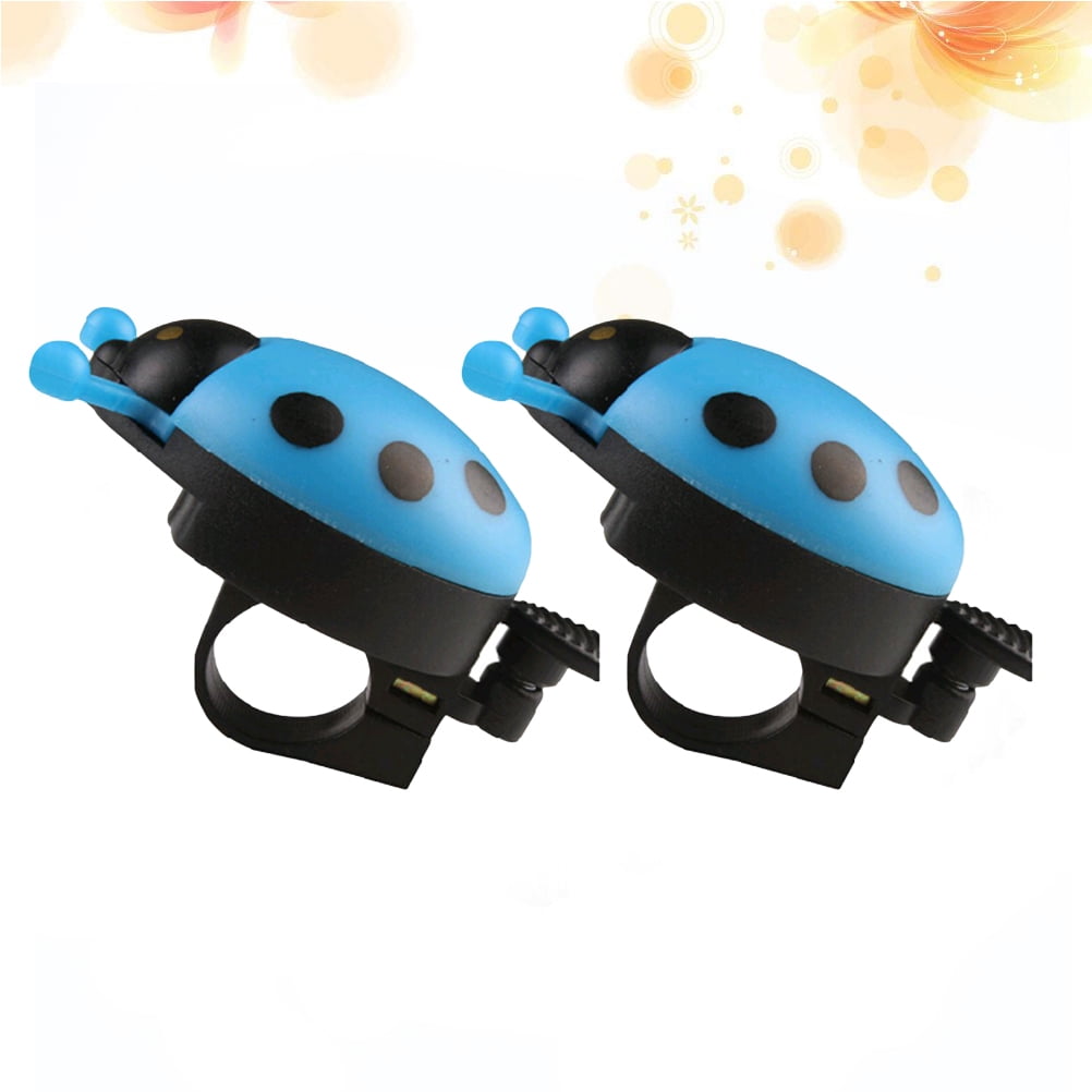 Worgeous 2Pcs Bike Bells for Kids in Ladybug Shape with Aluminium Alloy ...