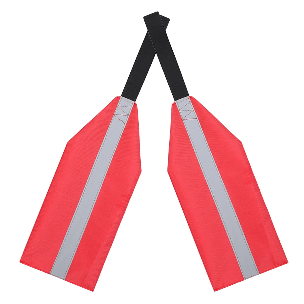 Worgeous 2Pcs Canoe Towing Flags Kayak Towing Flags Canoes Safety Flags ...