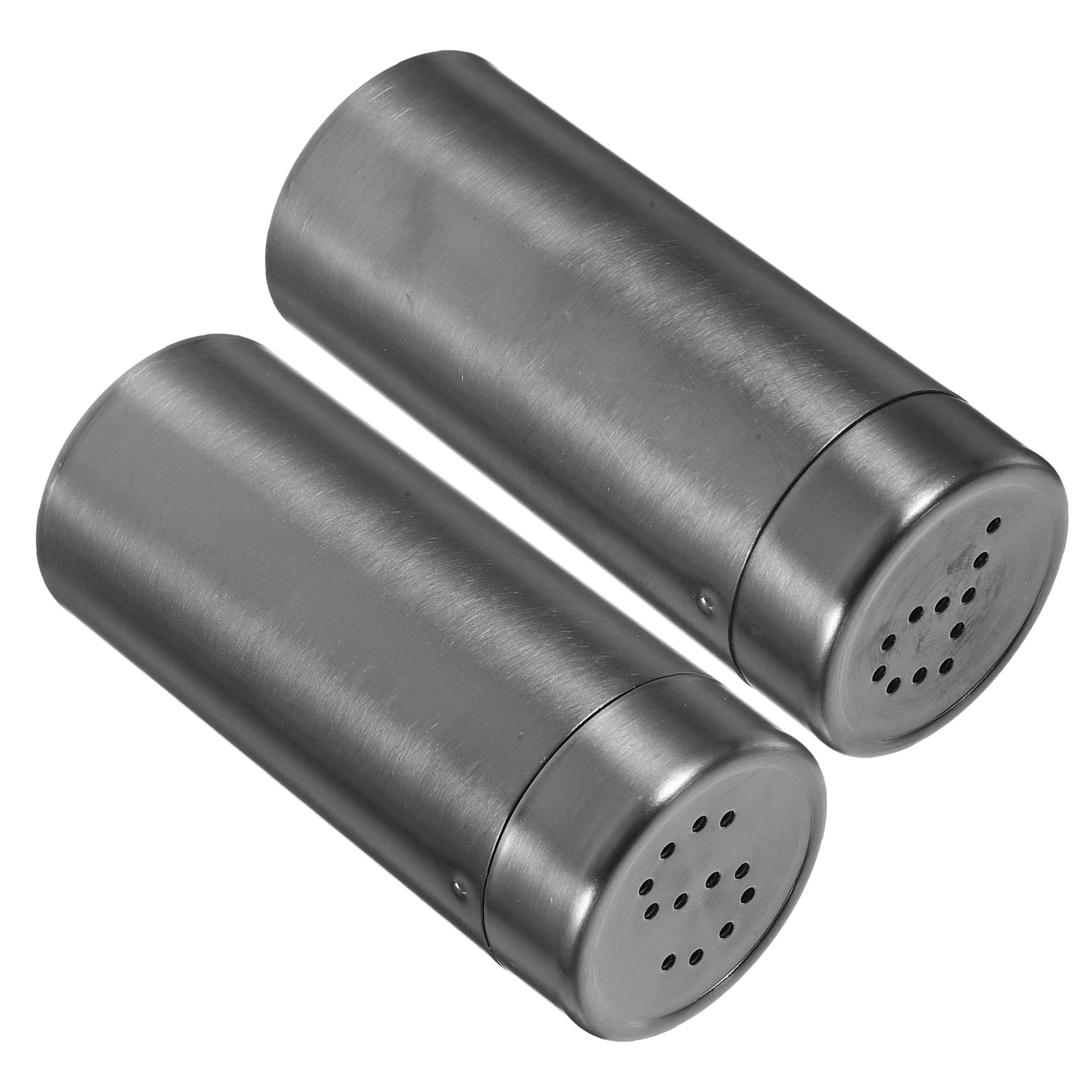 Worgeous 2Pcs Kitchen Spice Shaking Jar Metal Condiment Dispenser ...