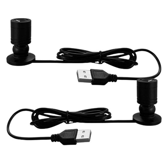 Worgeous 2Pcs LED Spotlight Cabinet Spotlight Standing Spotlight ...