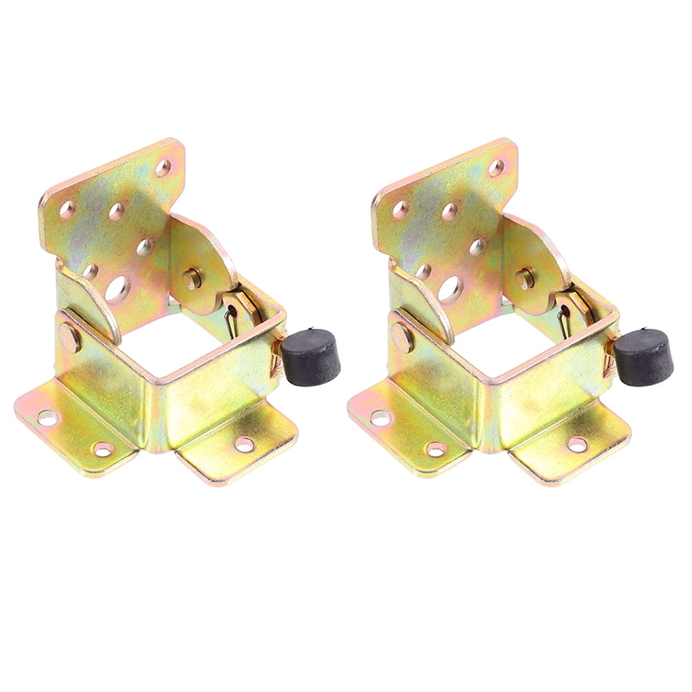 Worgeous 2Pcs Table Leg Hinge Angled Exterior Table Leg Hinge Heavy ...