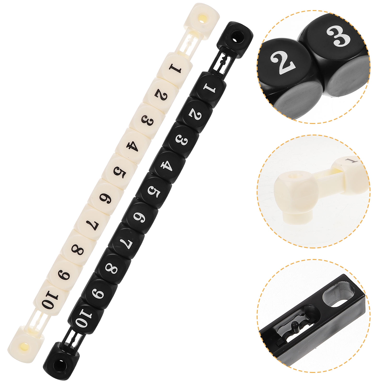 Worgeous 2Pcs Table Soccer Score Keepers Multipurpose Scoring Counters ...