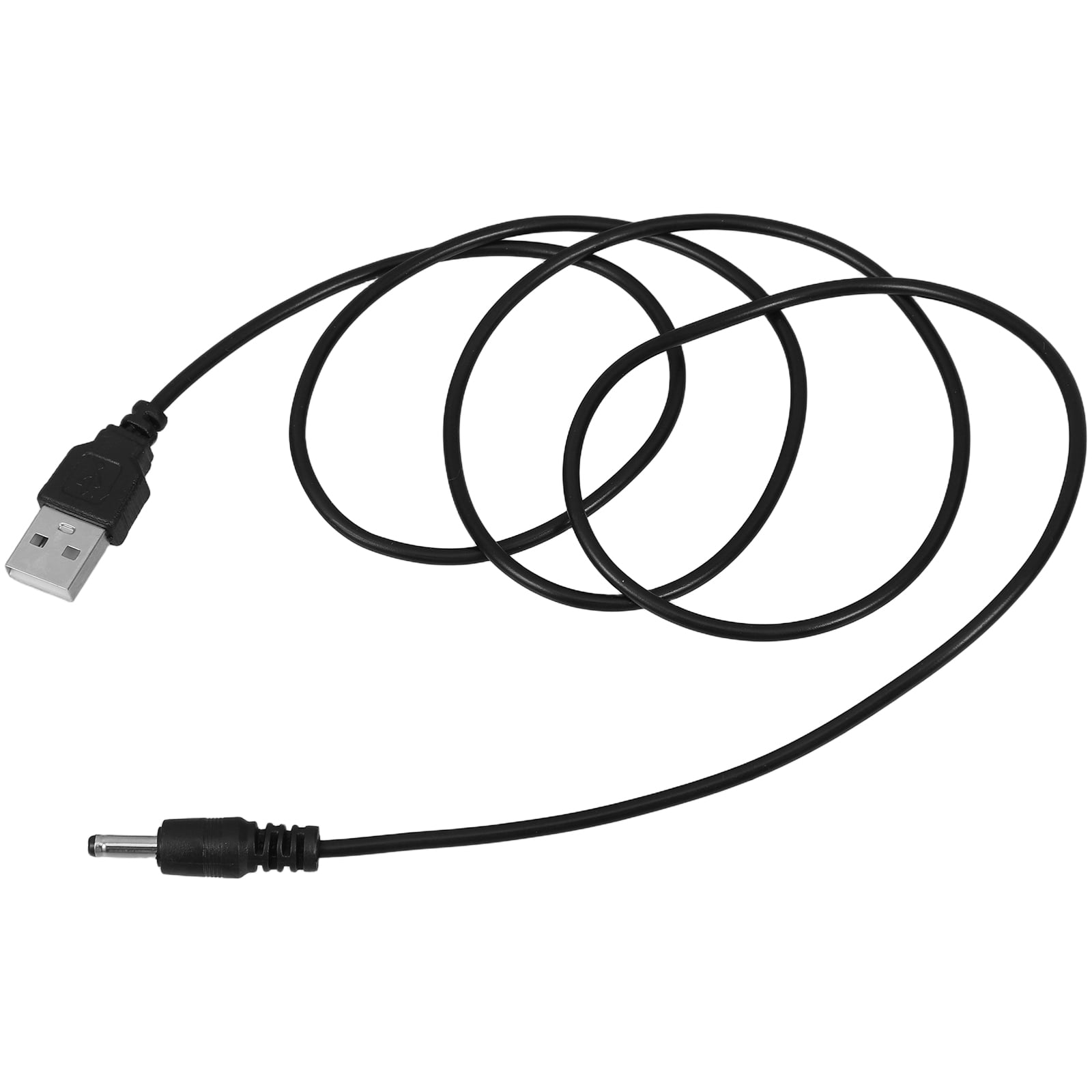 Worgeous 2Pcs Usb To Dc 5 Volt Dc Barrel Jack Power Cable Usb Led Strip ...