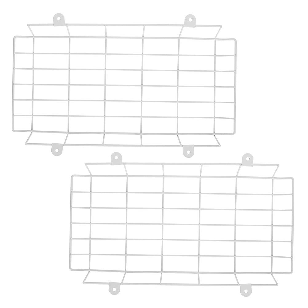 Worgeous 2Pcs Wire Cover Guard For Exit Sign Metal Exit Sign Guard Wire ...