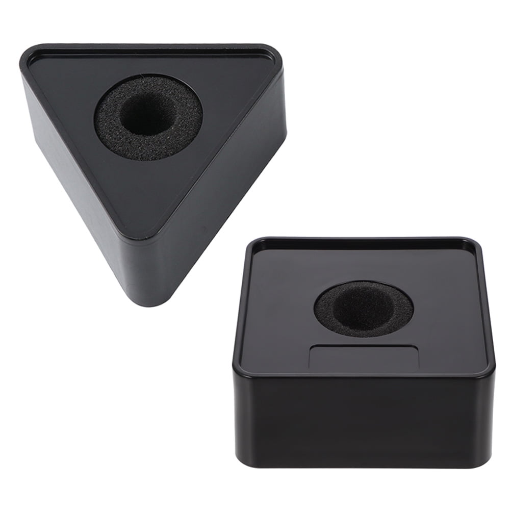 Worgeous 2Set Black ABS Mic Station Logo with DIY Design Area for ...