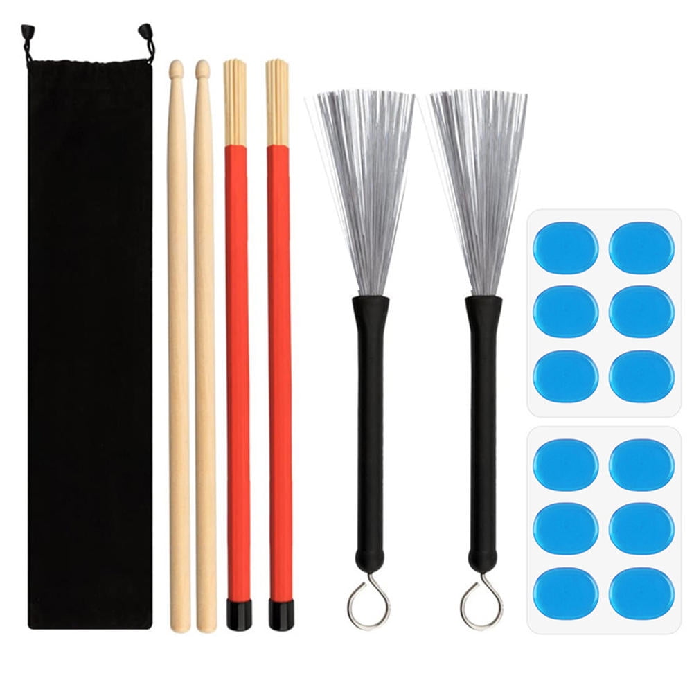 Worgeous Mallets Percussion Sticks Assorted Color 1Set 15.96X0.39X0.39In - Walmart.com