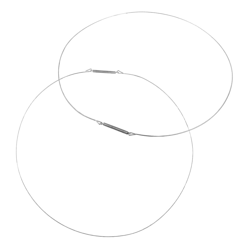 Worgeous 2pc Washing Machine Door Seal Ring Replacement Stainless Steel ...