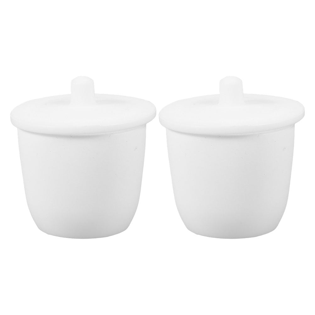 Worgeous 2pcs 30 ml Crucible With Lid High Temperature And Acid ...