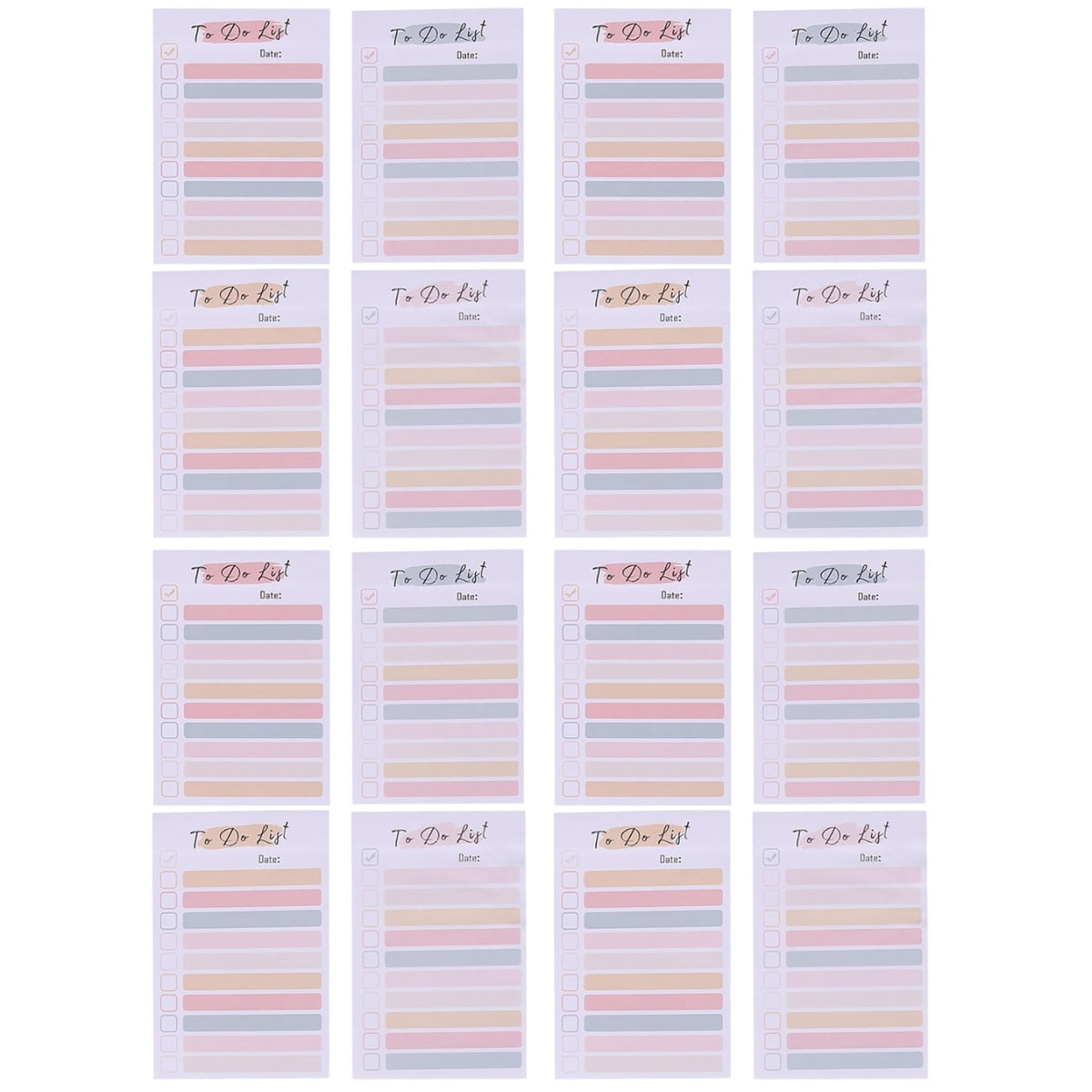 Worgeous 2pcs 8 Books of Tearable Memo Stickers Note Stickers Scrapbook ...