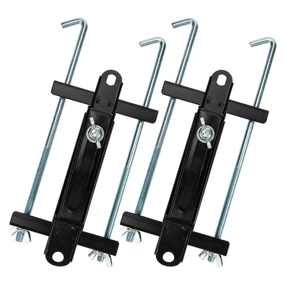 Worgeous 2pcs Adjustable Car Battery Bracket Electric Vehicle Universal ...