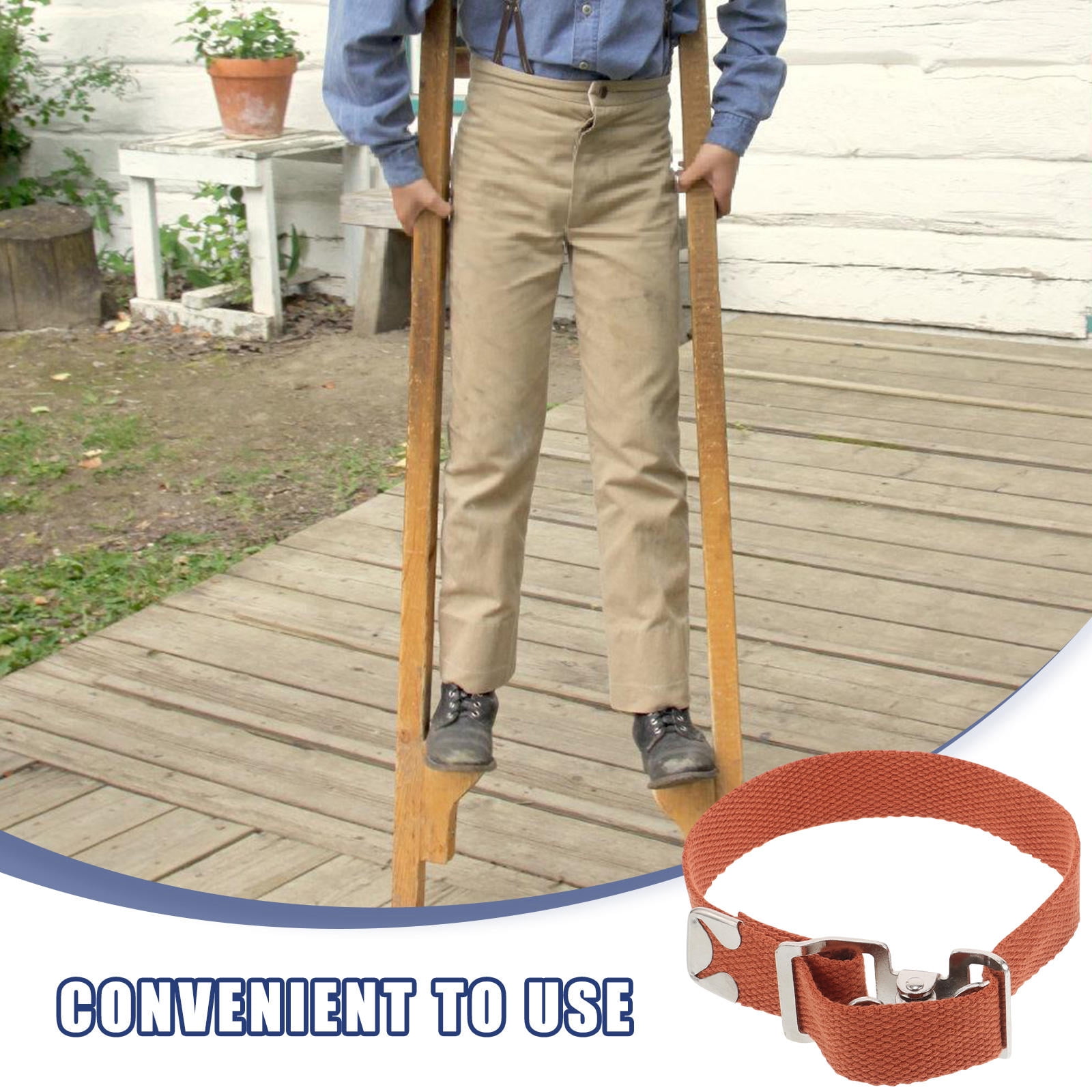 Worgeous 2pcs Adjustable Stilts Drywall Leg Bands Drywall Stilts Straps ...