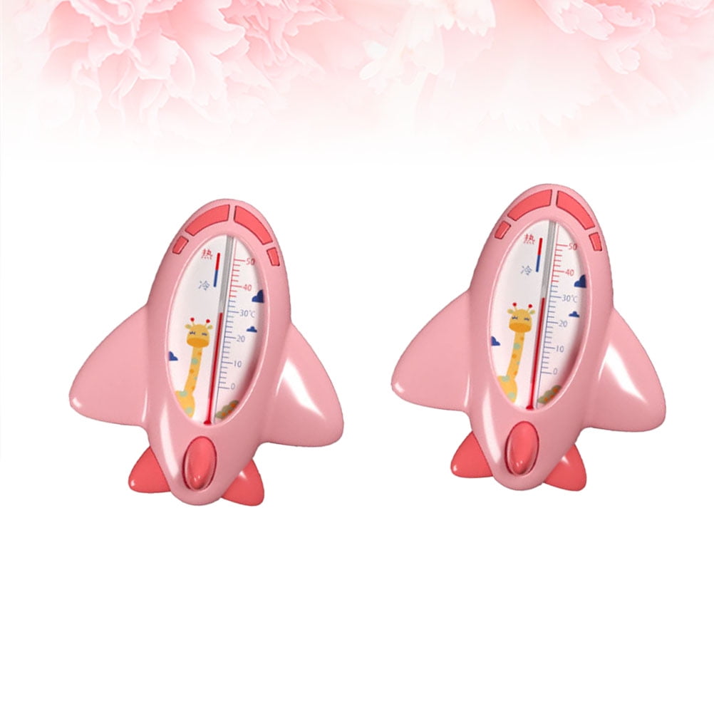 Worgeous 2pcs Adorable Shape Bathing Water Thermometer Smart Waterproof ...