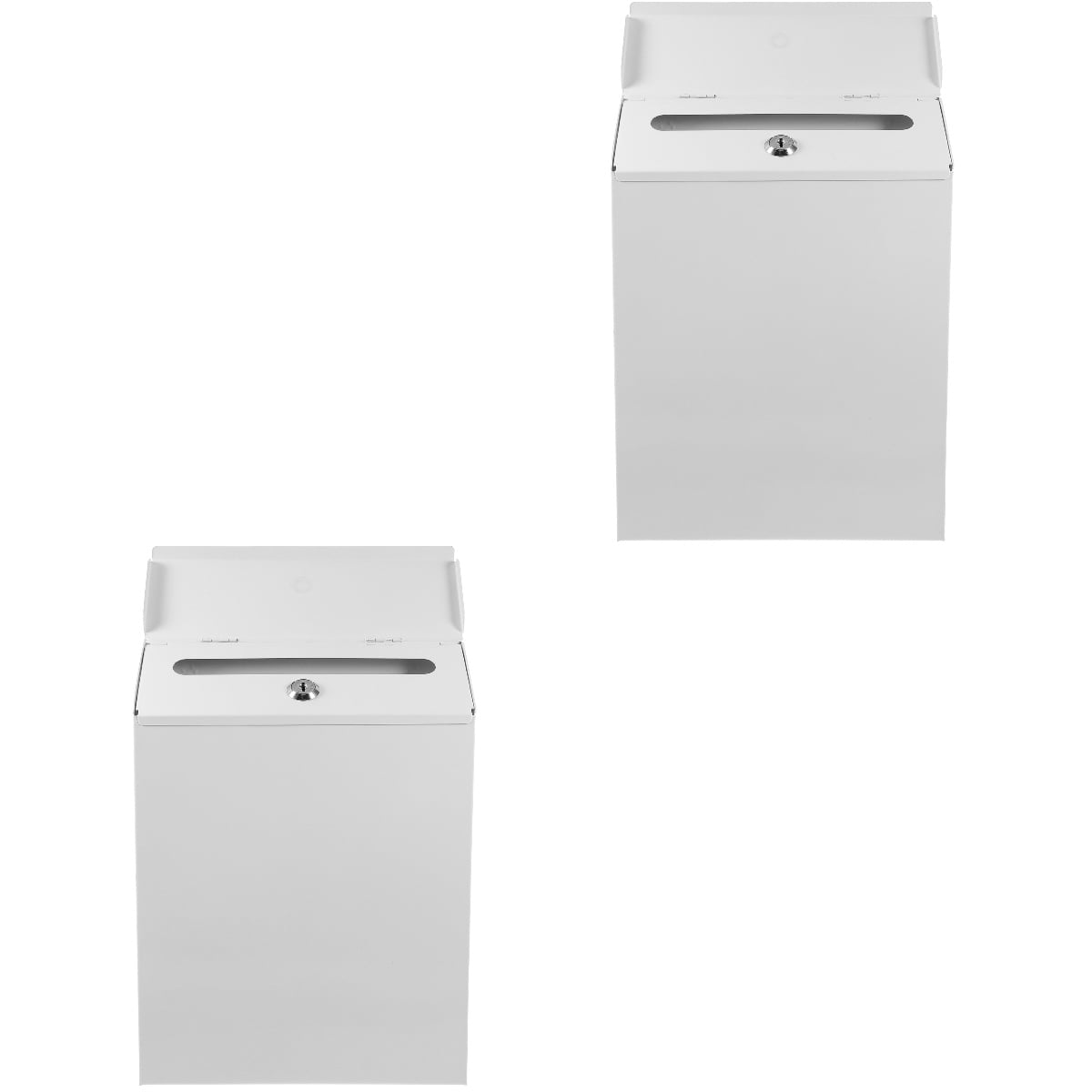 Worgeous 2pcs Antique Letter Box Wall Mount Mailbox Outdoor Letter Box ...