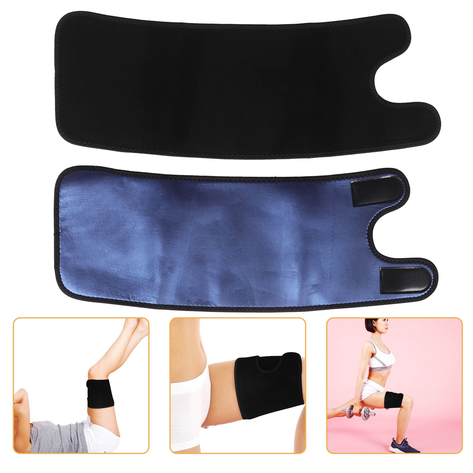 WHAMVOX Thigh Trainer Bands for Women Sauna Sweat Trimmer with and Leg ...