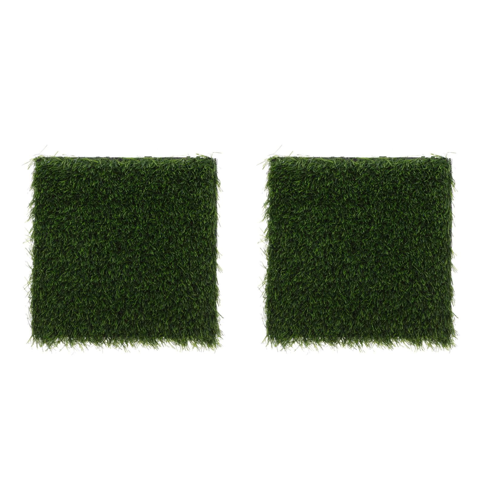 WHAMVOX Masteelf 2pcs Artificial Grass Professional Dog Grass Mat Potty ...