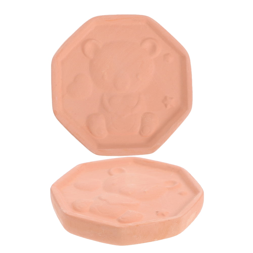 Worgeous 2pcs Brown Sugar Softening Saver Reusable Terracotta Disc ...