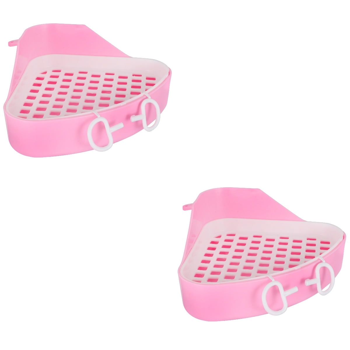 Worgeous 2pcs Bunny Triangle Potty Box Trainer Corner Pet Toilet for ...