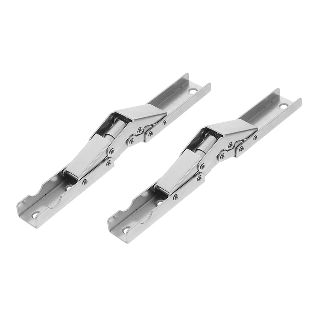 Worgeous 2pcs Cabinets Folding Hinges Tables 90 Degree Hidden Brackets ...