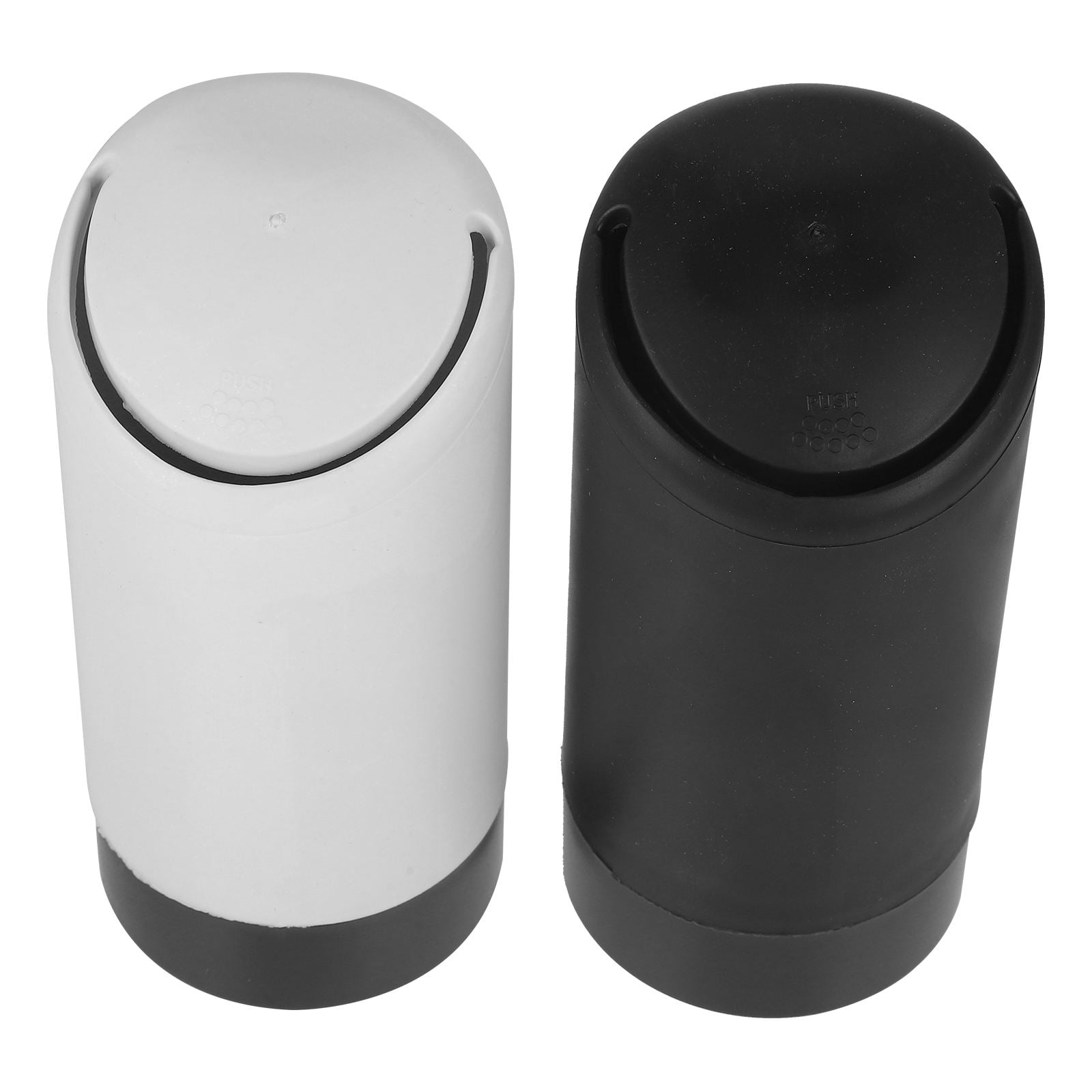 Worgeous 2pcs Car Garbage Cans Vehicle Trash Bins Portable Garbage Bin ...