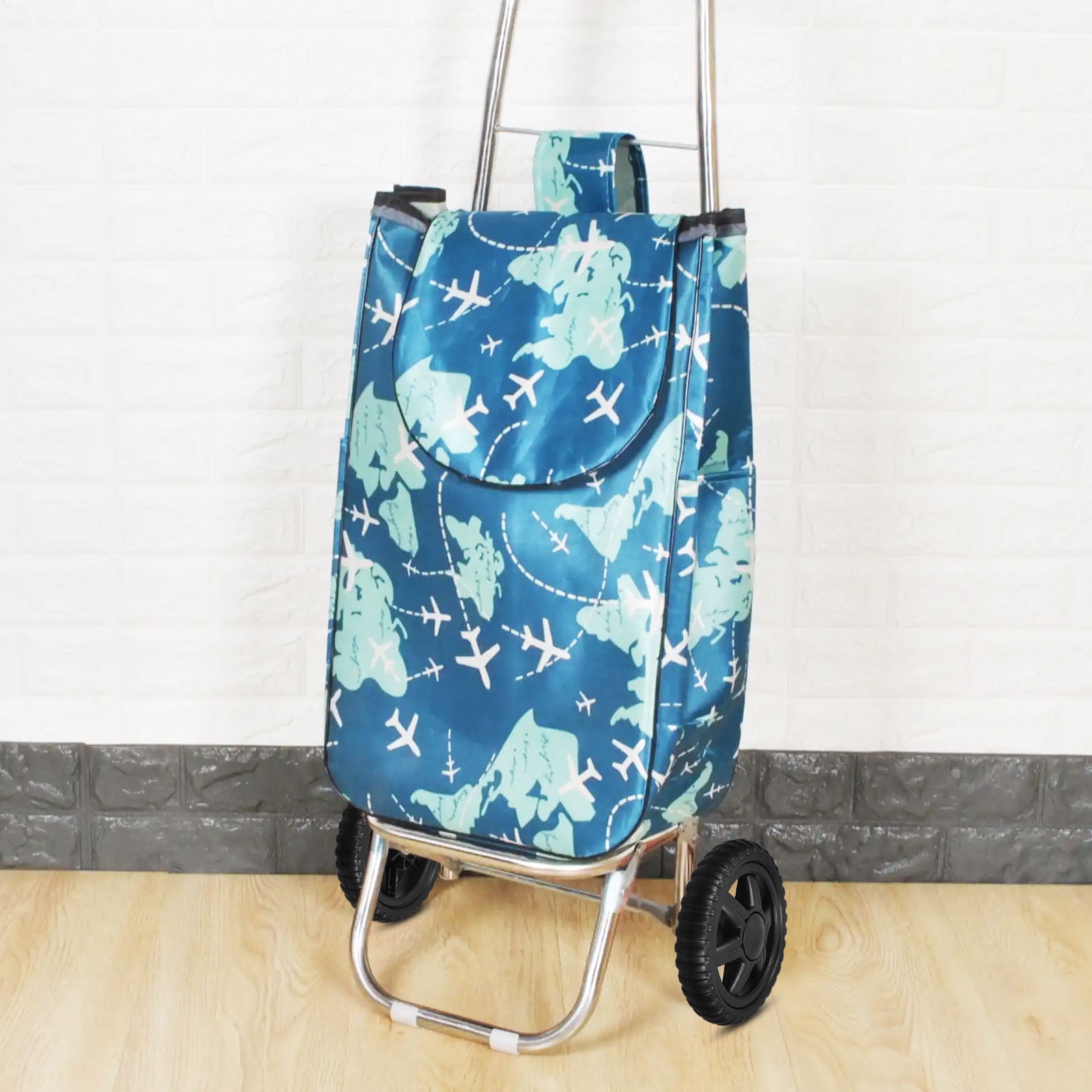 Worgeous 2pcs Casters Replacement Shopping Cart Wheels Heavy Duty ...