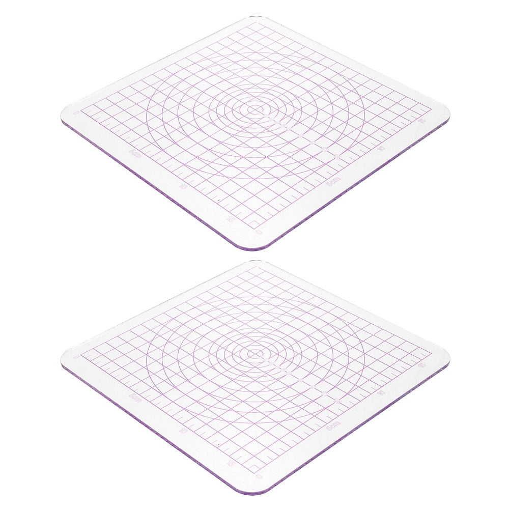 Worgeous 2pcs Clay Roller Boards Rounded Corners Clay Plates for ...