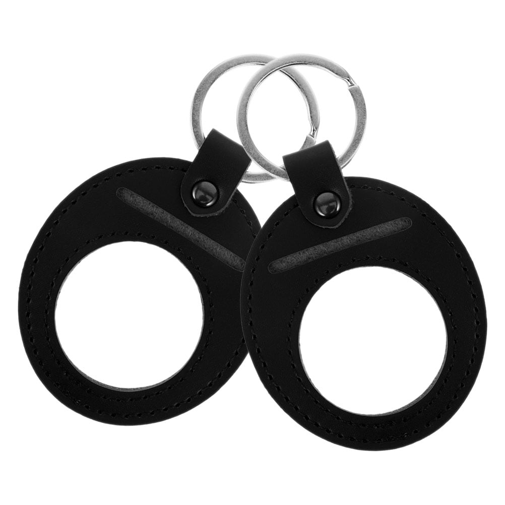 Worgeous 2pcs Coin Holder Keychains For Aa Coin Storage Leather ...