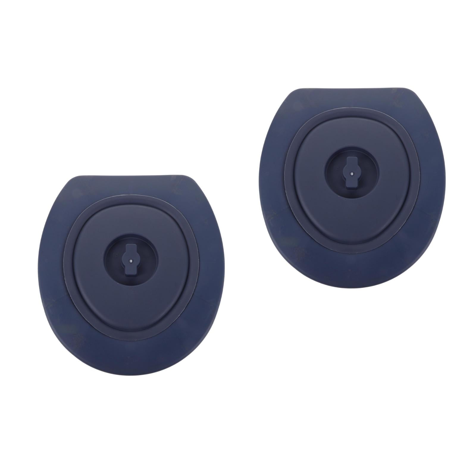 Worgeous 2pcs Compact Portable Toilet Seat With Lids Emergency Bucket ...