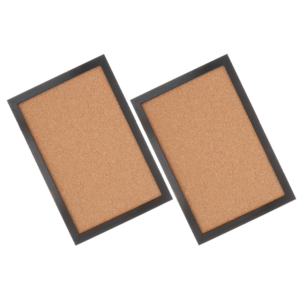 Worgeous 2pcs Cork Board for Office Bulletin Board for Wall Vision ...