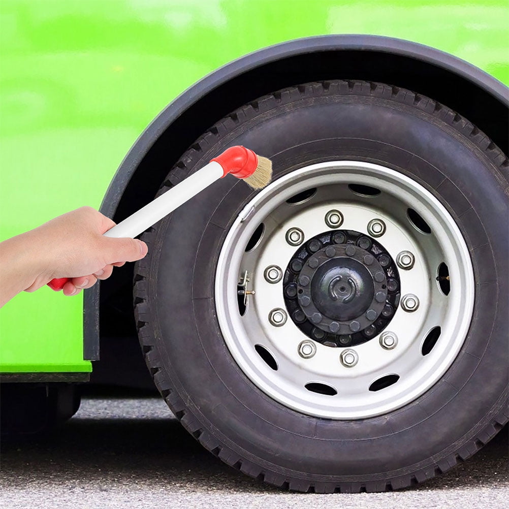 2pcs Angled Applicator Brush for Tire Mounting Paste with Plastic ...