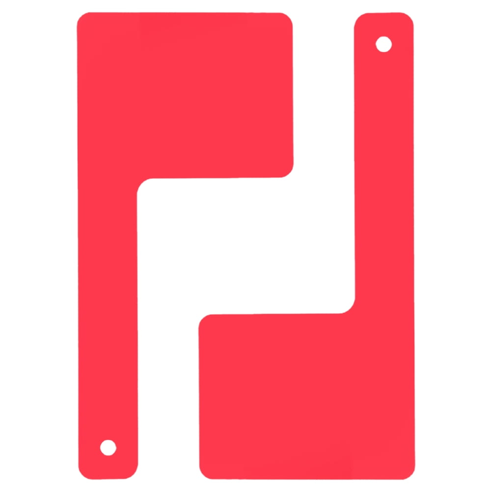 Worgeous 2pcs Decorative Acrylic Mailbox Flag Small Yard Mailboxes Flag ...