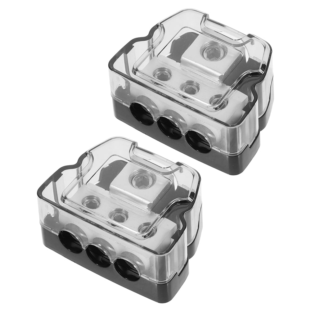 Worgeous 2pcs Distribution Block Vehicle Audio 3-out Distribution Block ...