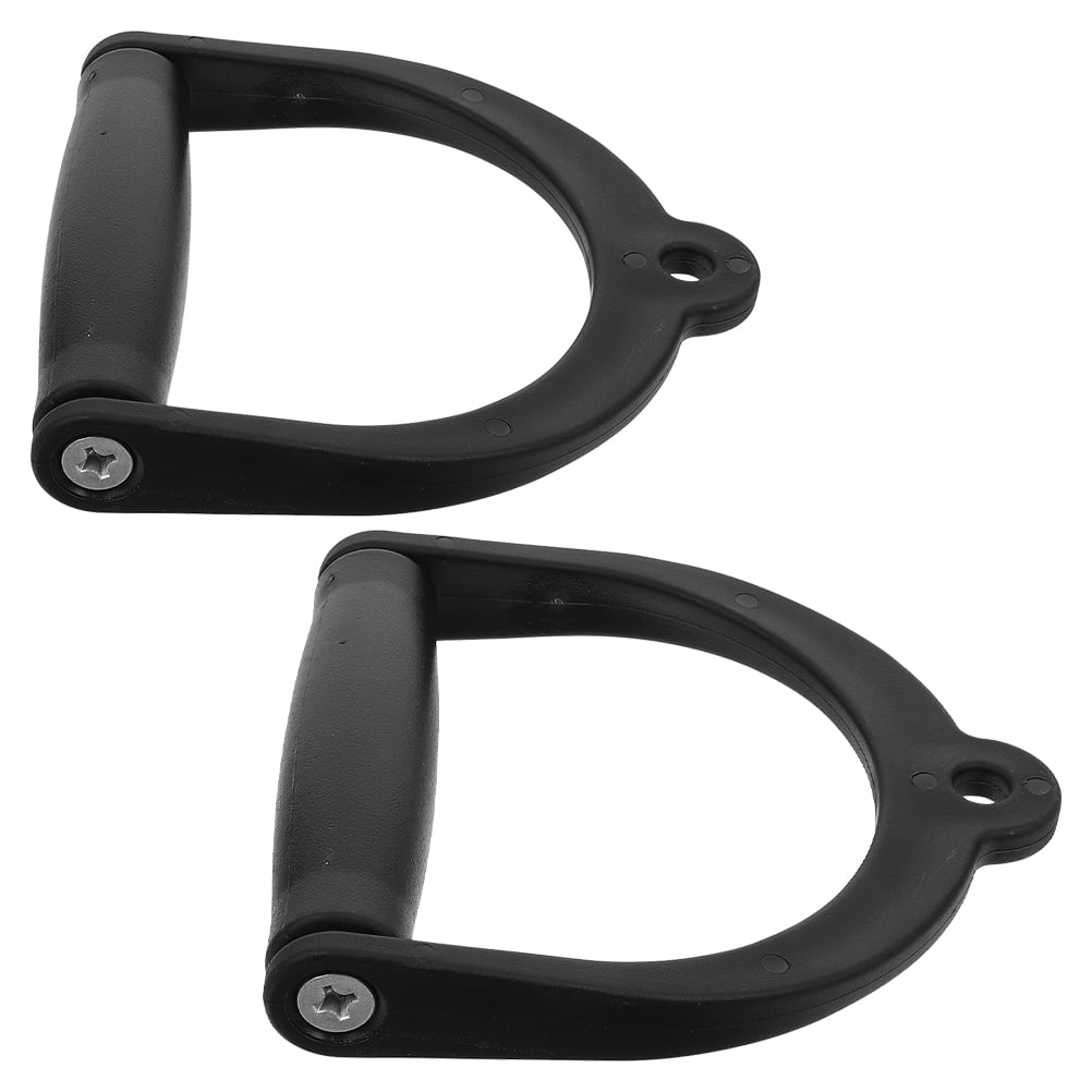 Worgeous 2pcs Ergonomic Cable Handles Portable Resistance Band Handles ...