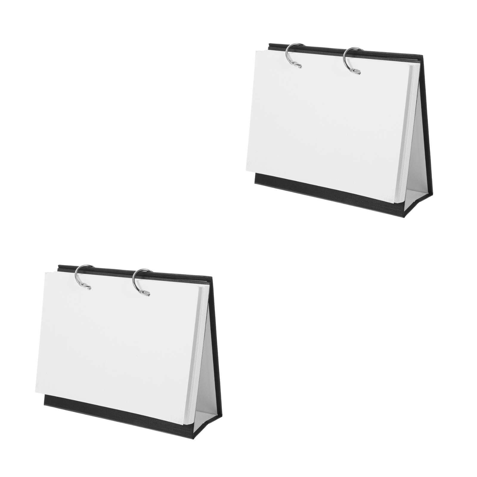 Worgeous 2pcs Flip Calendar with Detachable Pages Blank A5 Calendar for ...