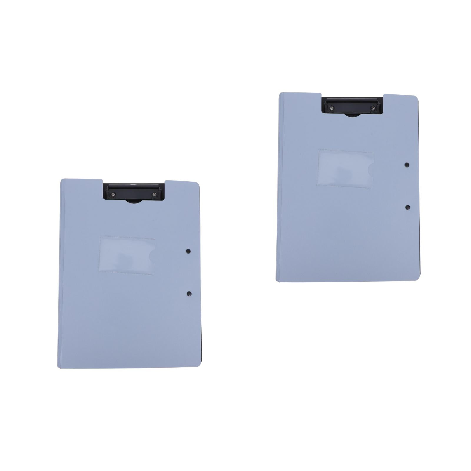 Worgeous 2pcs Foldable Clipboard With Double Clips A4 Size Filer Folder ...