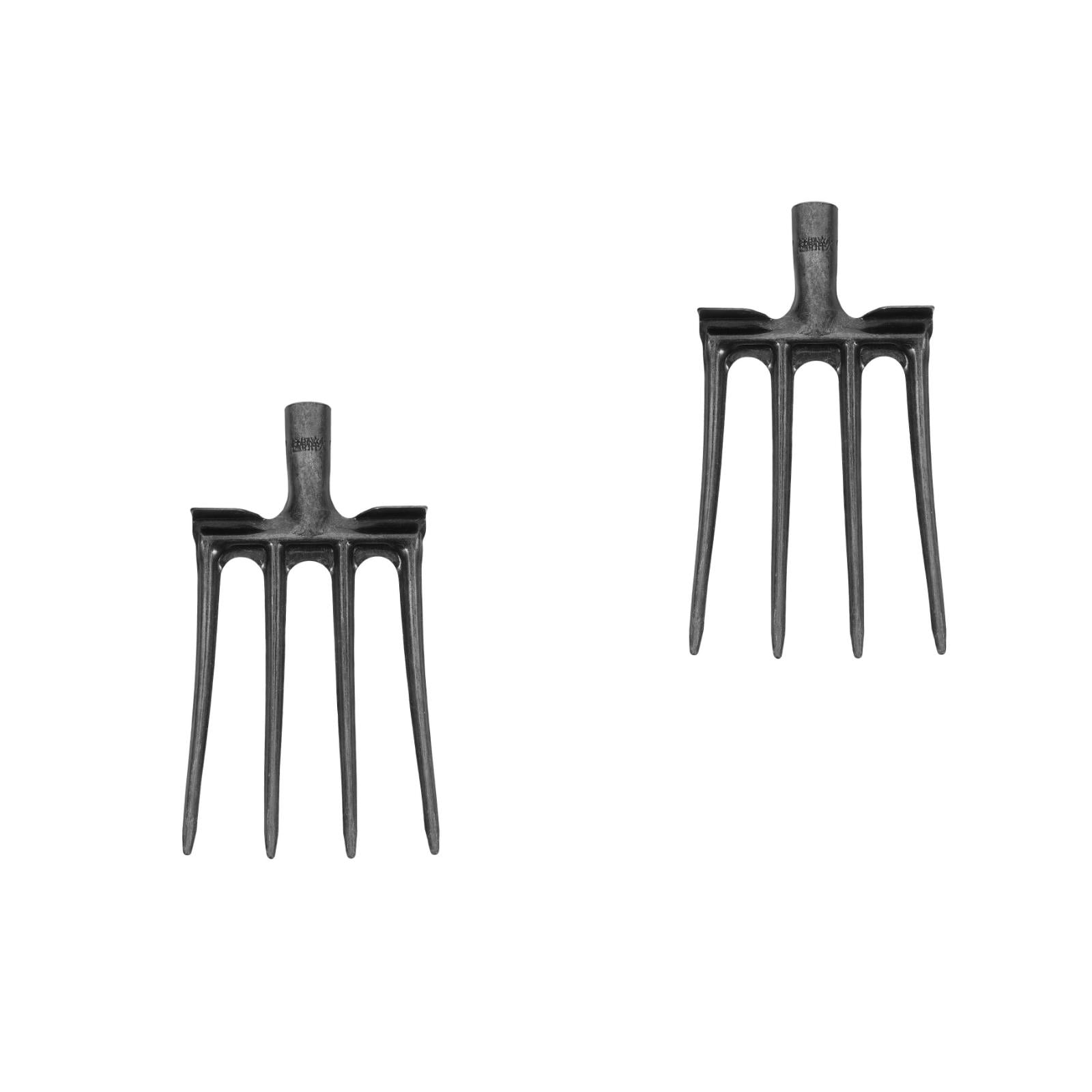 Worgeous 2pcs Fork Replacement Head Pitchfork For Horse Picking Up ...
