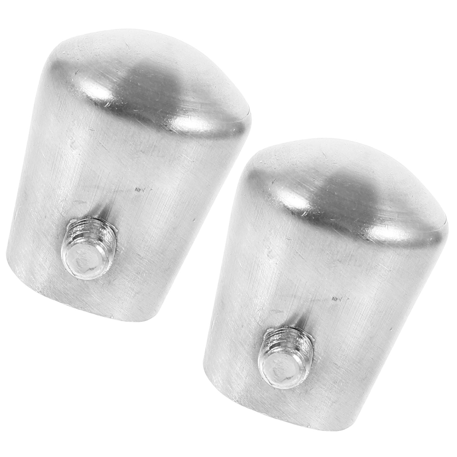Worgeous 2pcs Grab Bar End Cap Handrail Plug Fencing Tubing End Cap ...
