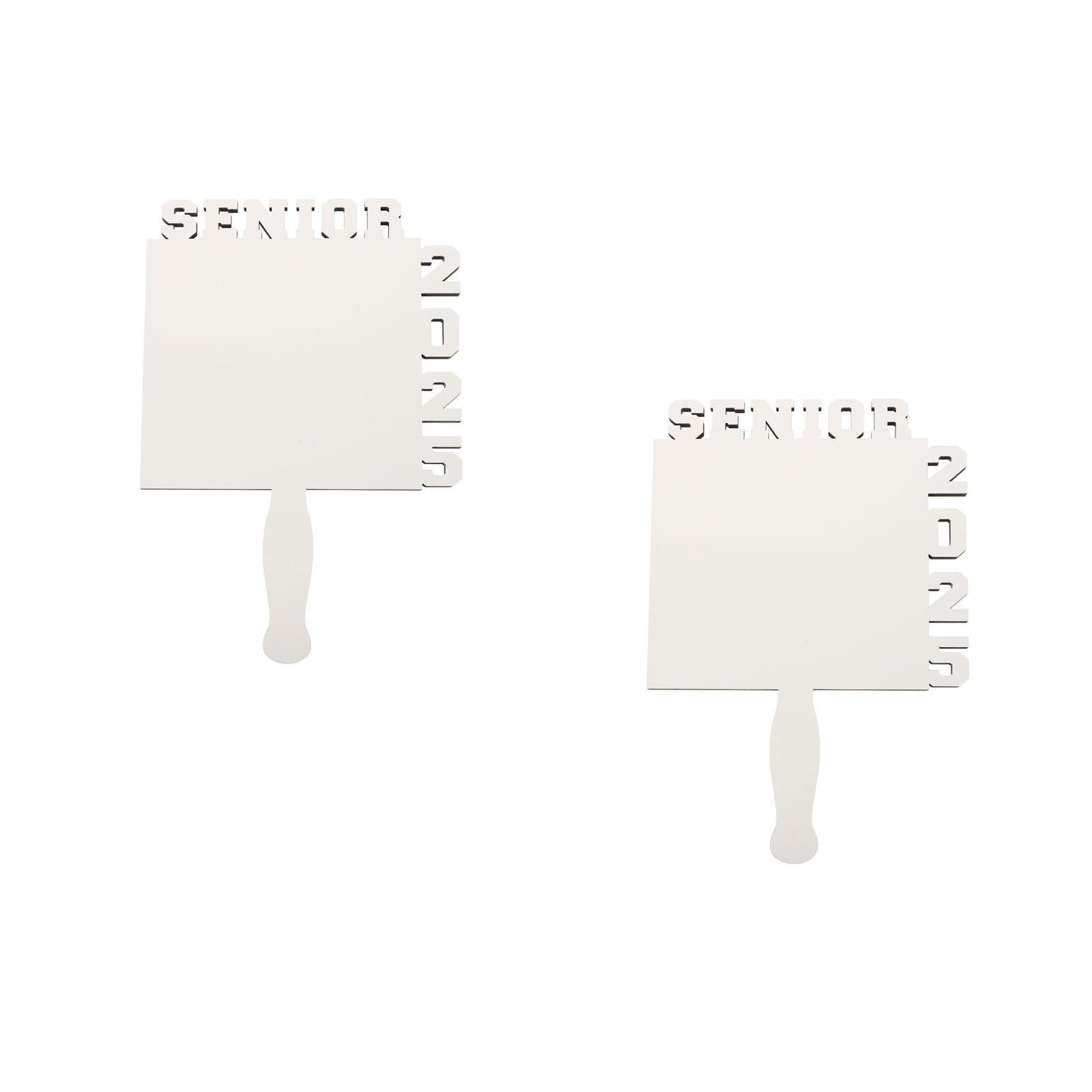 Worgeous 2pcs Graduation Sublimation Blank Grad DIY Sublimation Craft ...