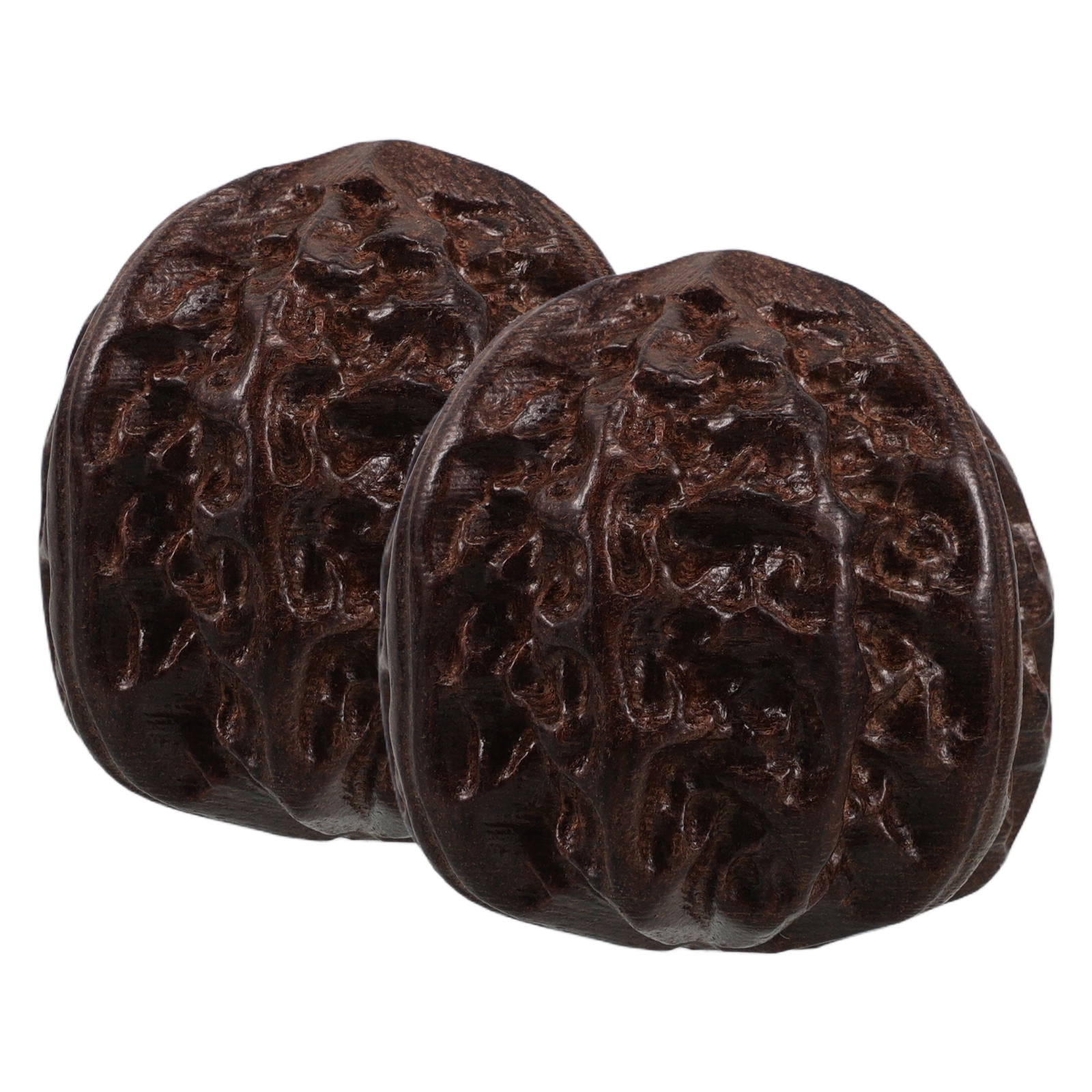 Worgeous 2pcs Hand Exercise Balls For Seniors Walnut Massaging Balls ...