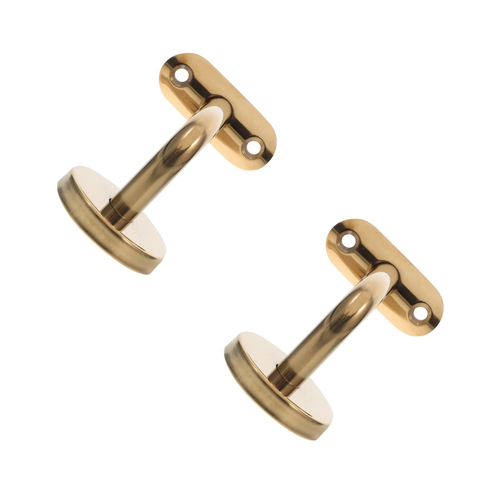 Worgeous 2pcs Handrail Brackets For Stairs Stainless Steel Handrail ...