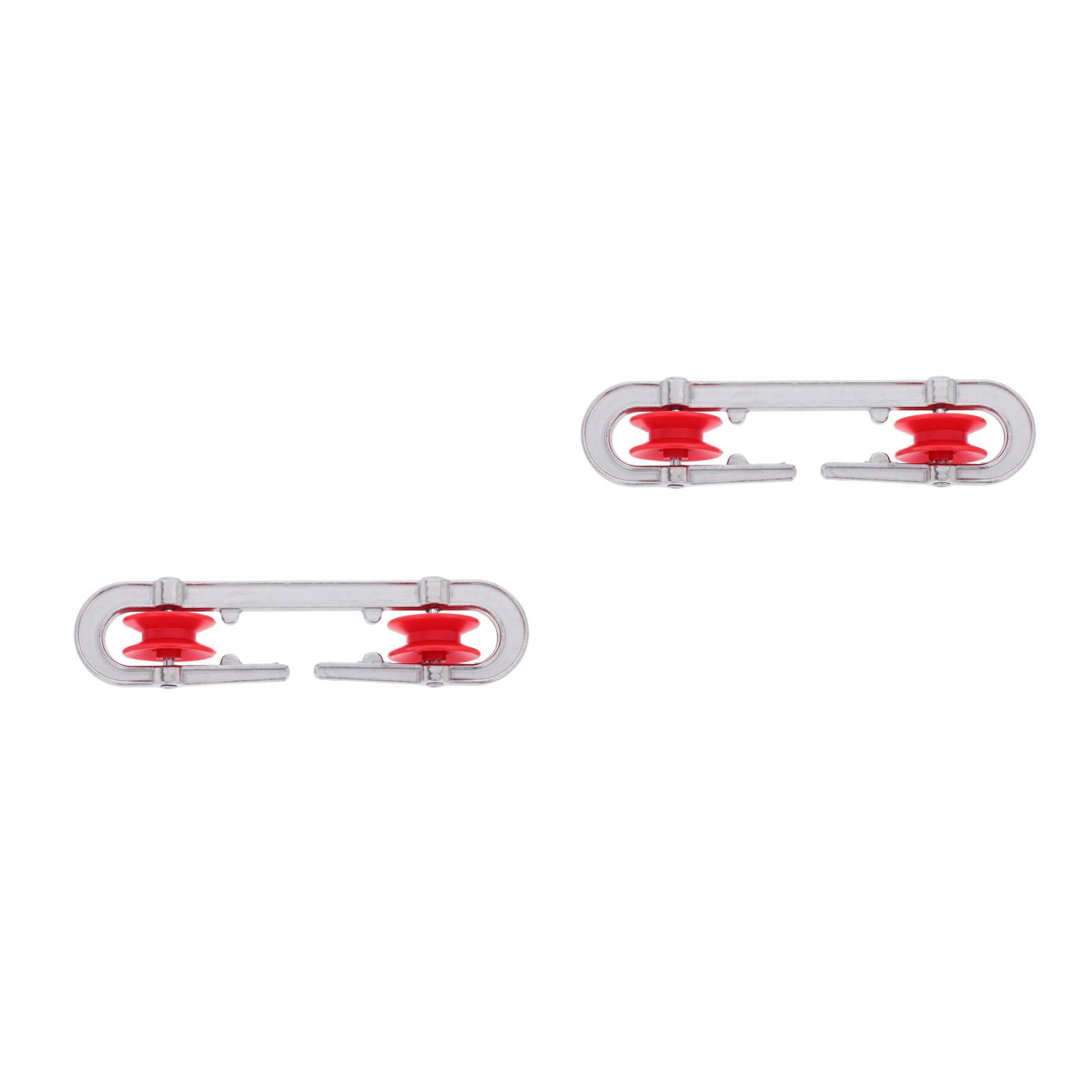 Worgeous 2pcs Heavy Duty Clothes Line Pulley System Aluminum And ...