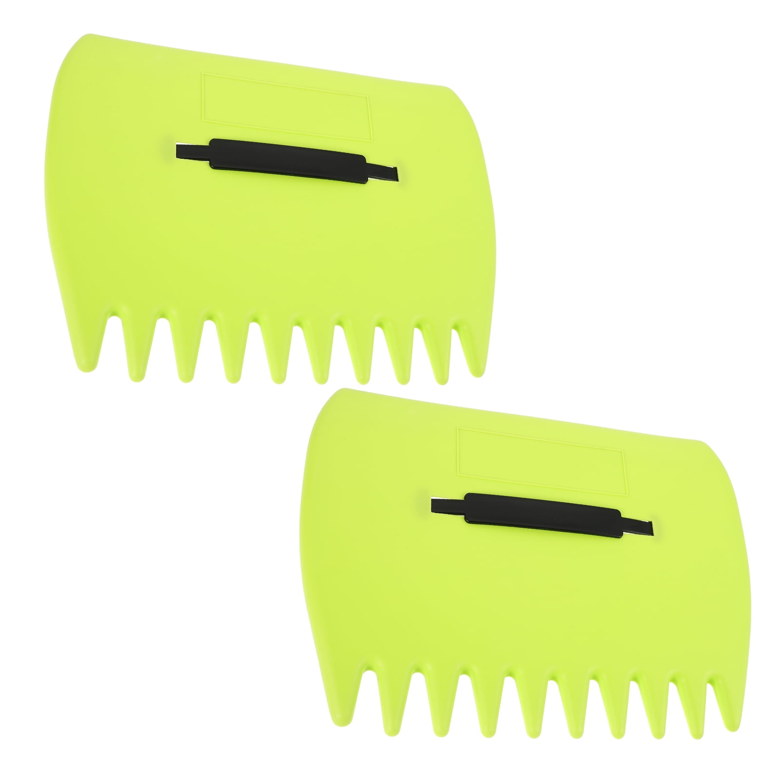 Worgeous 2pcs Heavy Duty Leaf Rake For Lawns Sturdy Garden Tool For ...