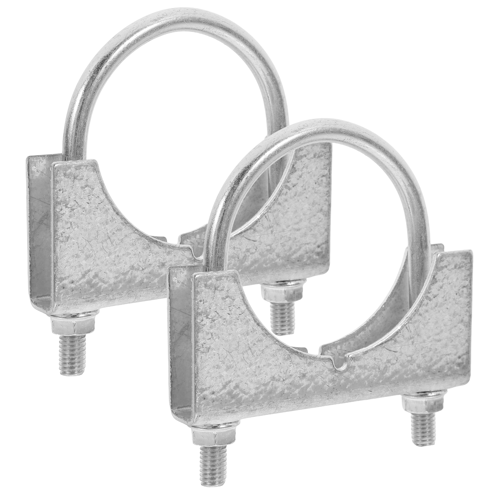 Worgeous 2pcs Heavy Duty U-Bolt Pipe Clamp For Farm Water Pipe ...
