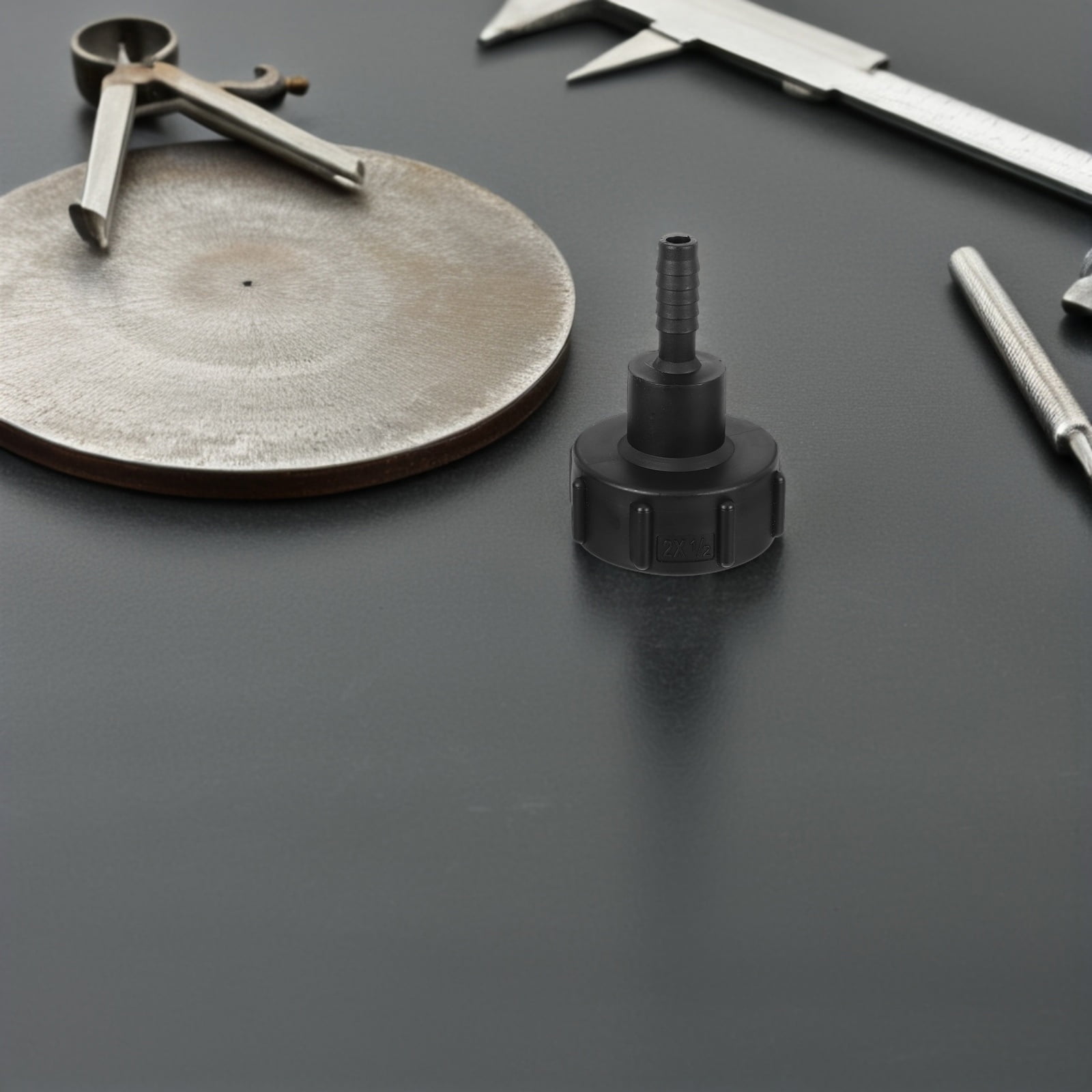 Worgeous 2pcs IBC Tote Tank Adapter 60mm to 12mm Straight Connector Cap ...