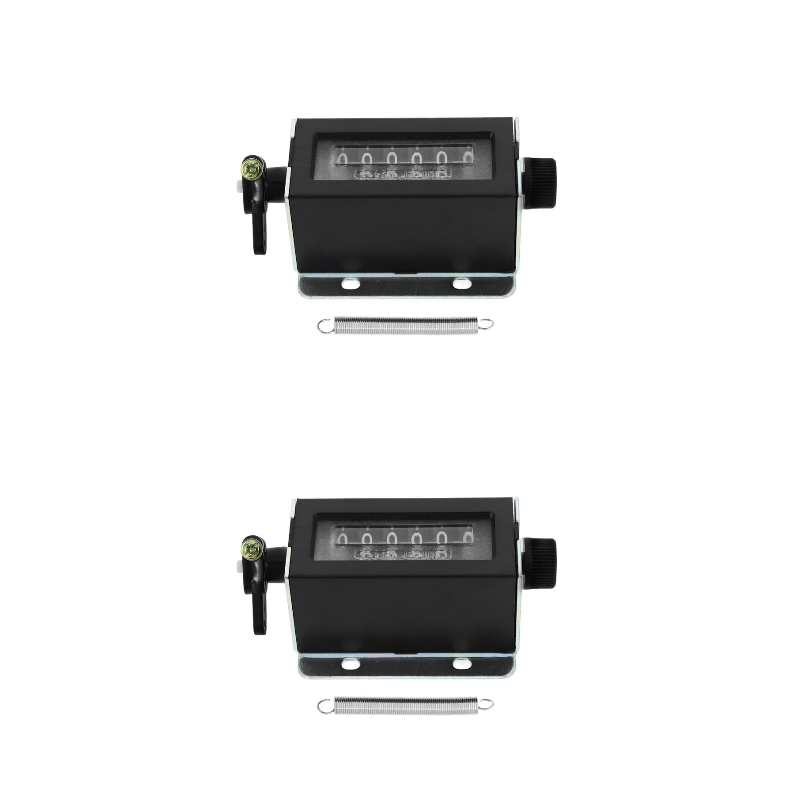Worgeous 2pcs Industrial Manual Mechanical Counter Clicker Handheld ...