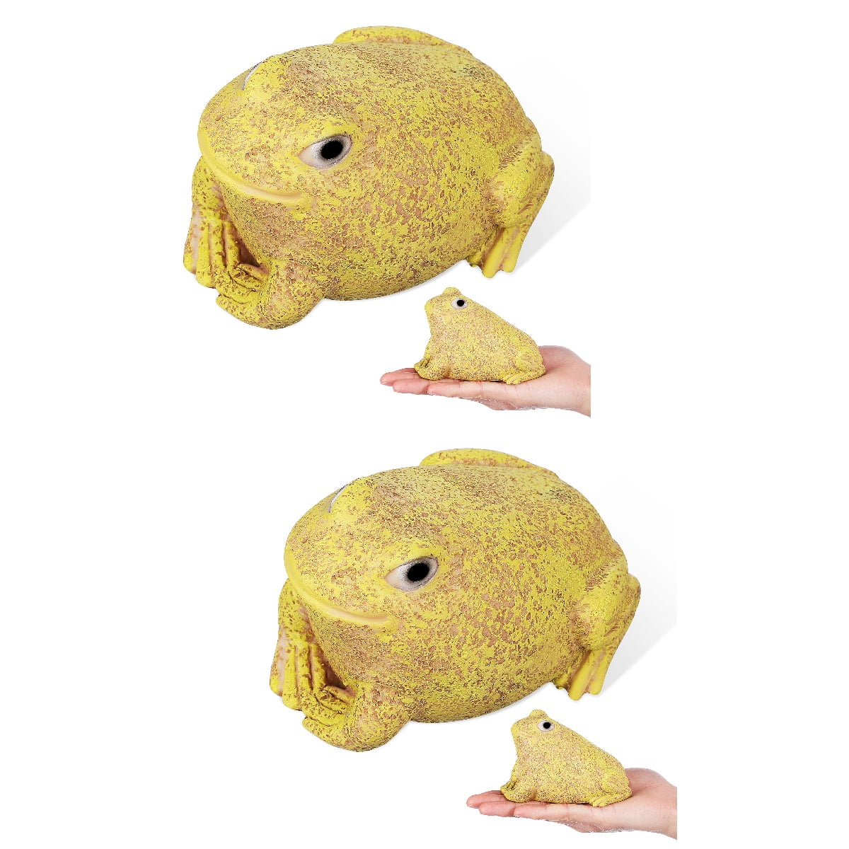 Worgeous 2pcs Key Hider Fake Frog Key Storage Box Frog Figurine Outdoor ...