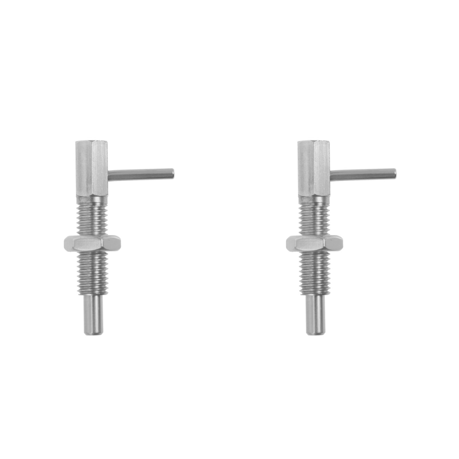 Worgeous 2pcs L-Shaped Plunger Pin Stainless Steel Safety Lock Plunger ...