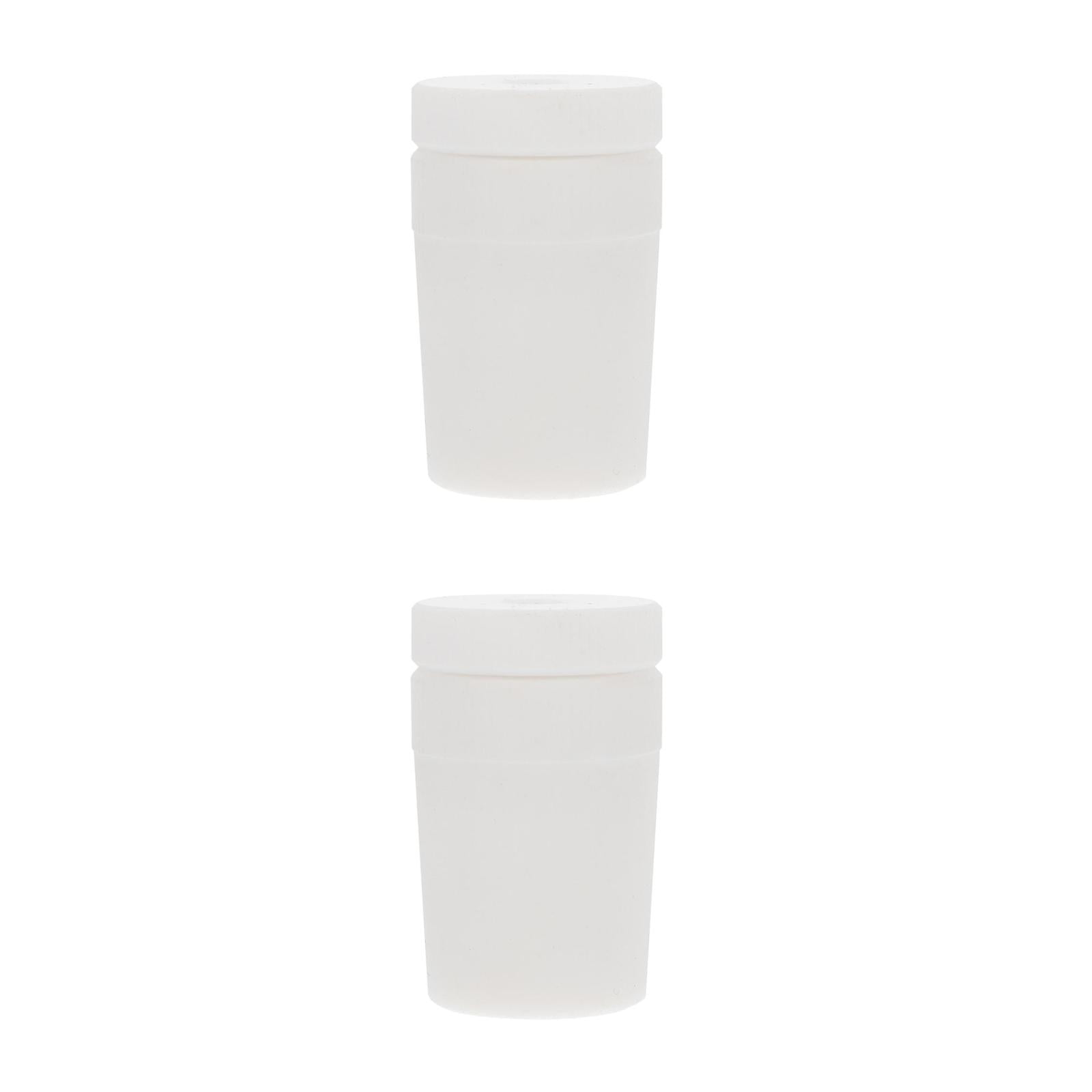 Worgeous 2pcs Tapered Tube Stopper Lab Seal Stopper Laboratory Test ...