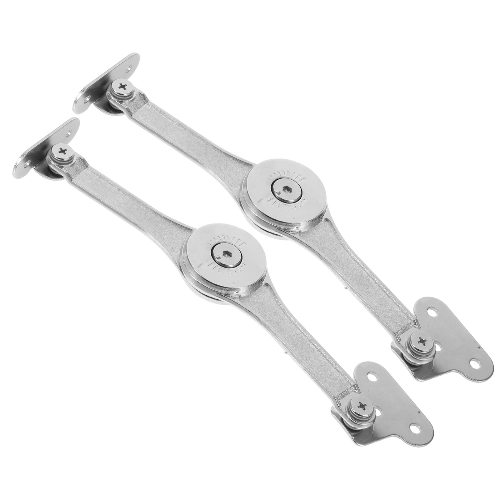 Worgeous 2pcs Lid Support Hinge Zinc Alloy Folding Lid Stay Hinge Lid ...