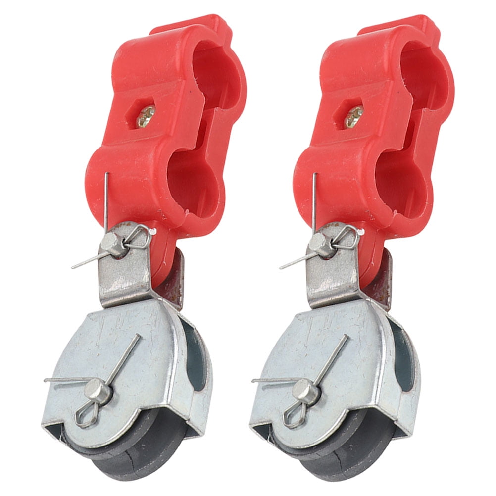 Worgeous 2pcs Heavy Duty Load Bearing Pulleys with Rope Wheel for ...
